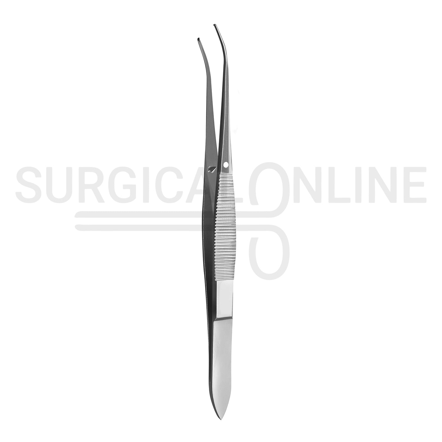 Iris Tissue Forceps 1X2 Teeth Half Curved. 4.00" – Surgical Online