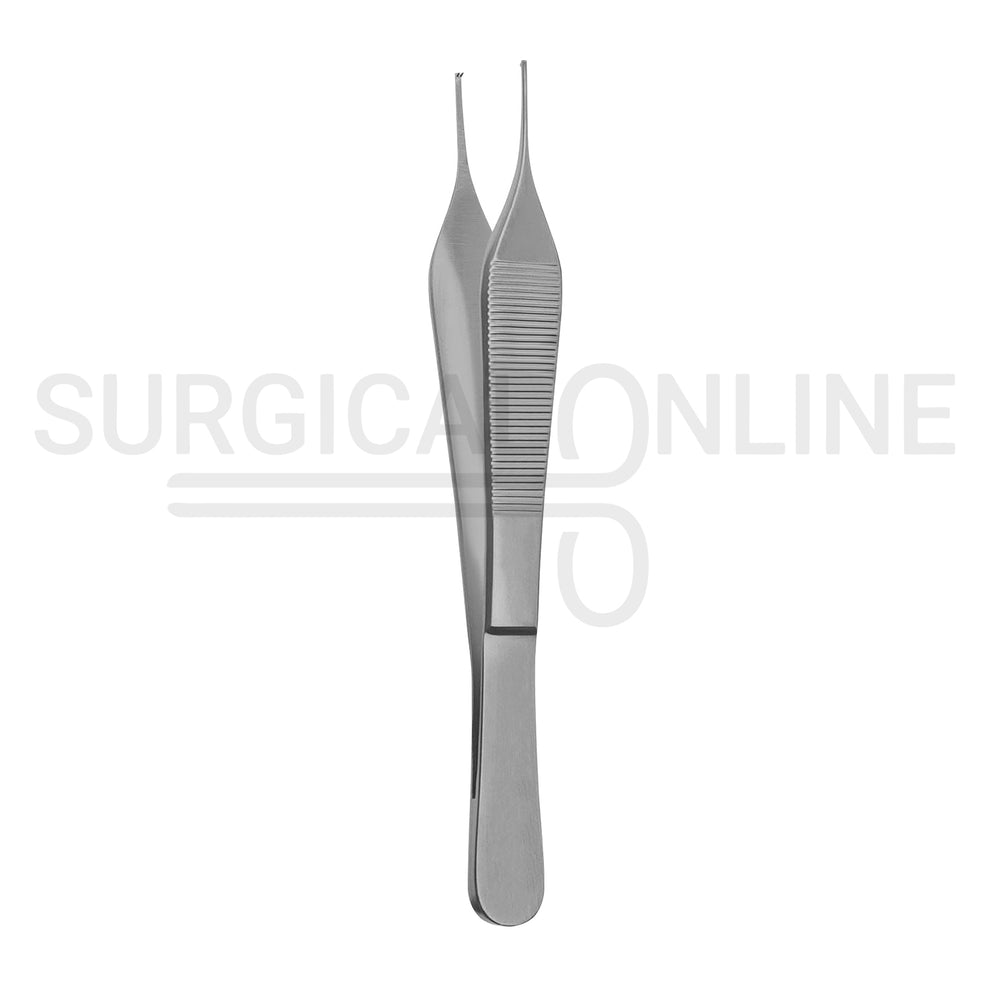 Adson Micro Tissue Forceps (Delicate) With 1X2 Teeth 4.75" – Surgical ...