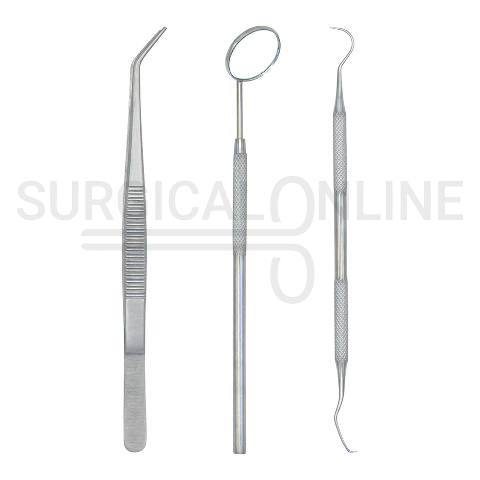 3 Pcs Basic Dental Examination Kit – Surgical Online